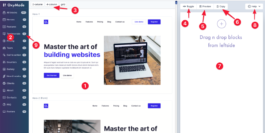 Page Template Builder - Learn OxyMade