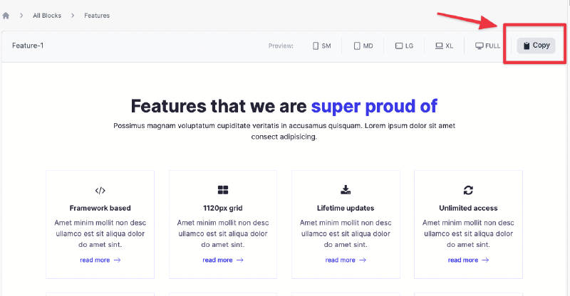 Copy Paste Blocks - Learn OxyMade