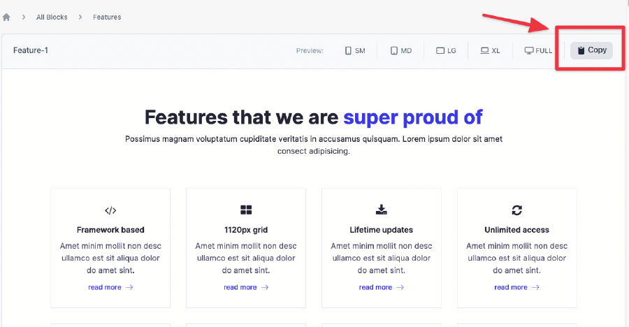 Copy Paste Blocks - Learn OxyMade