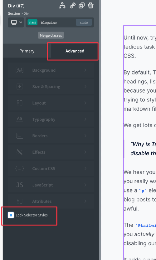 Utility Class Locking - Learn OxyMade