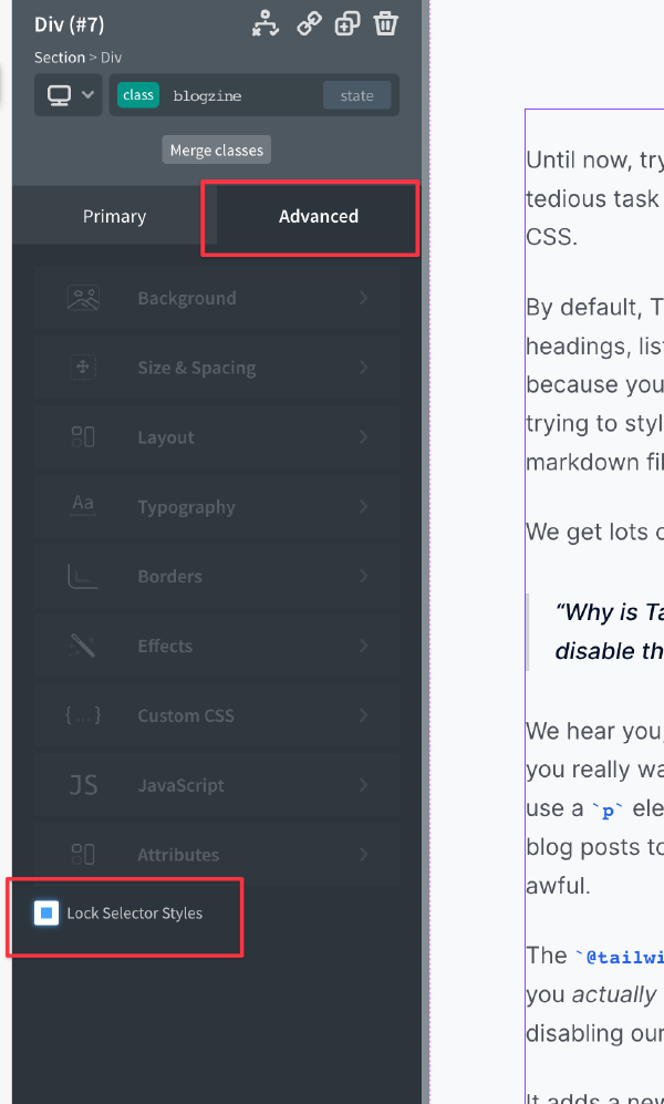 Utility Class Locking - Learn OxyMade