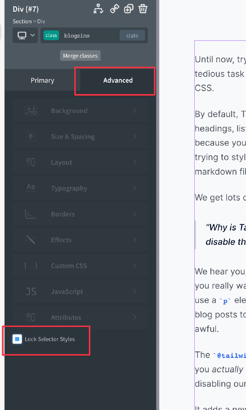 Utility Class Locking - Learn OxyMade